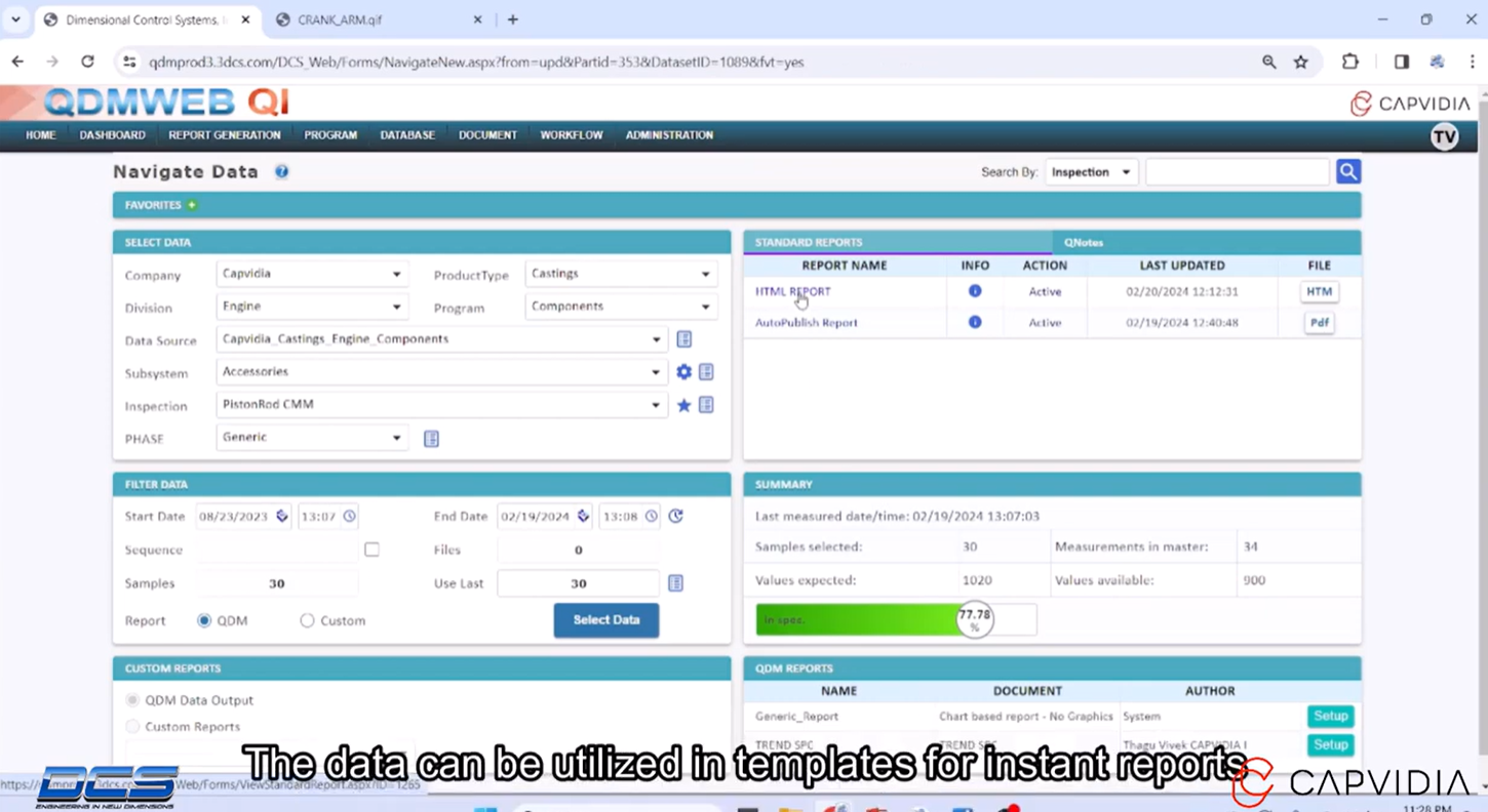 Capvidia Joins DCS to Create New Solution for PPAP and FAI Reporting to Improve Efficiency